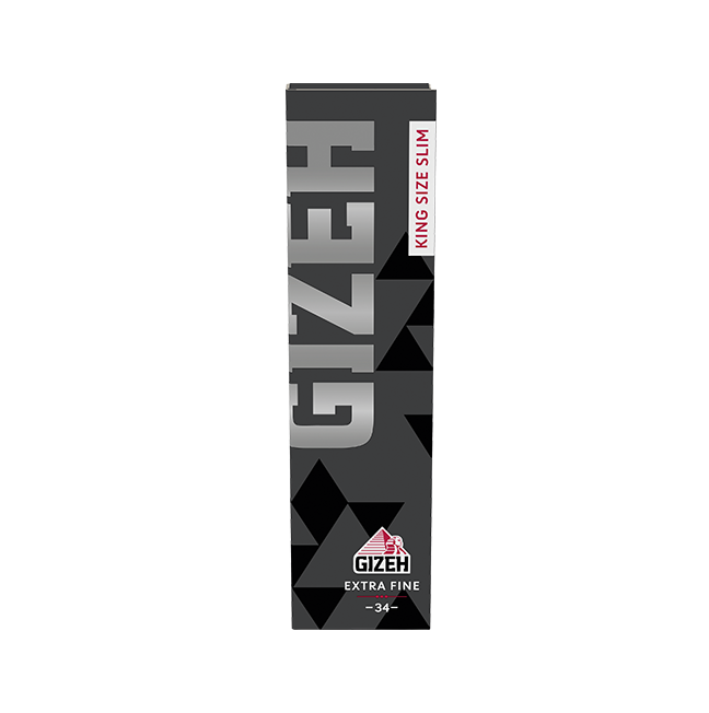 GIZEH BLACK® King Size Slim Extra Fine 34 Magnet