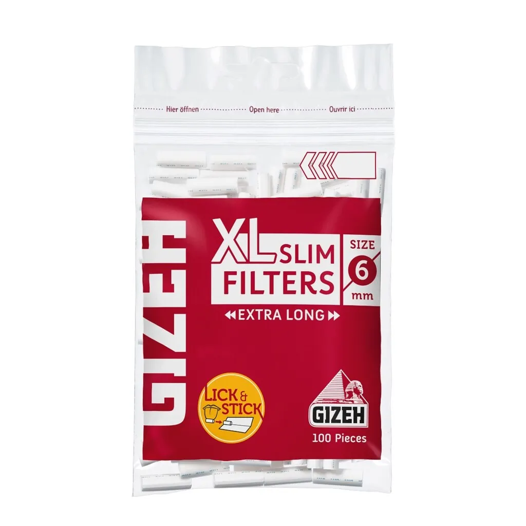 GIZEH SLIM FILTER 6mm XL