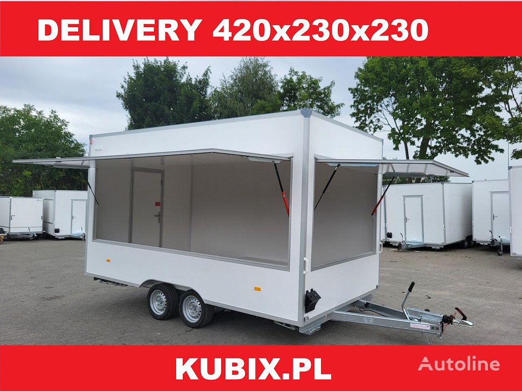 Nova Kubix NEW! 420x230x230 catering trailer 2500kg prikolica kiosk