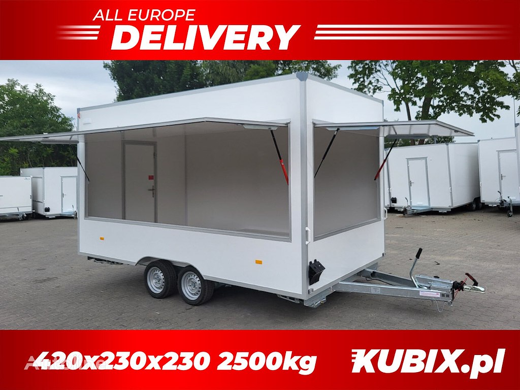 Nova Kubix NEW! 420x230x230 catering trailer 2500kg prikolica kiosk