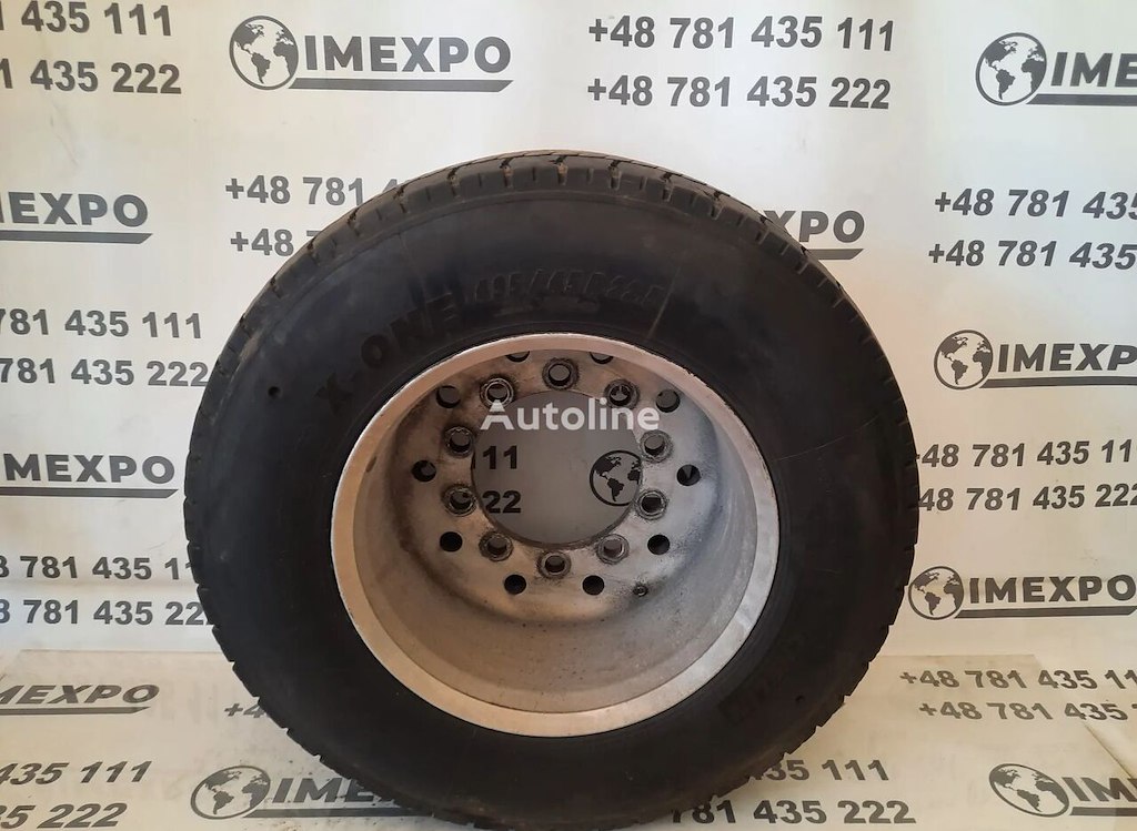 Alcoa Koło opona alufelga felga 17 x 22.5 / 22.5 x 17 / 495/45 r 22,5 točak