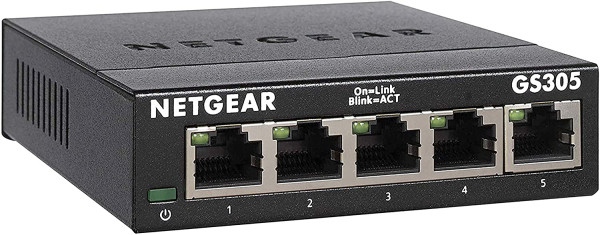 Netgear GS305 neupravljivi switch 5x GE