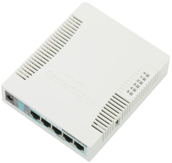 MikroTik RB951G-2HND routerboard plastic case 400MHZ, 32 MB, 5XGE, 2,4GHZ, 1,5DBI, L4