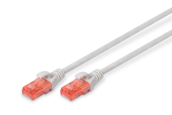 DK-1617-200 patchcord kabl 6 U/UTP CU 20m sivi