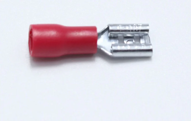 Ženska kablovska papučica 4.8mm crvena