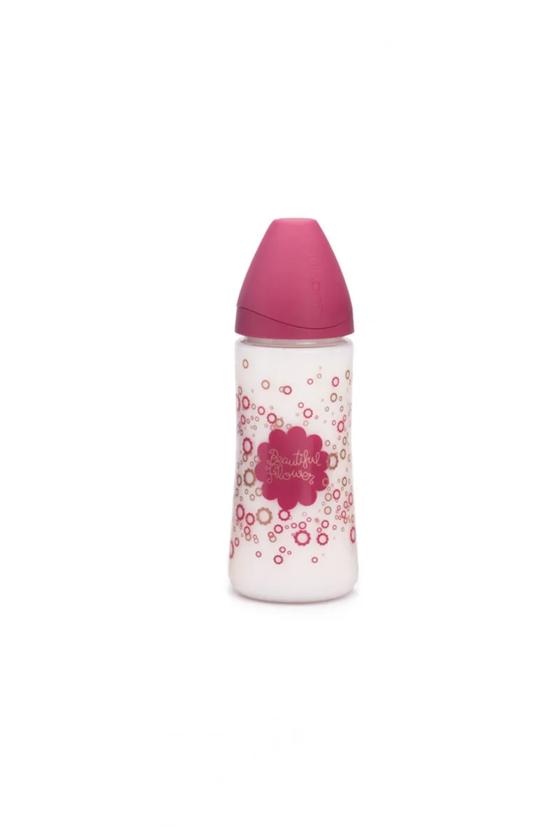 FLASICA 360ML 3P S ZA DEVOJCICE TAMNO ROZE (302297)