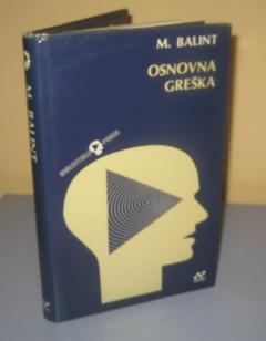 OSNOVNA GREŠKA terapijski aspekti regresije