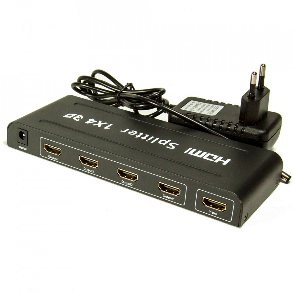 HDMI spliter 1 na 4 aktivni