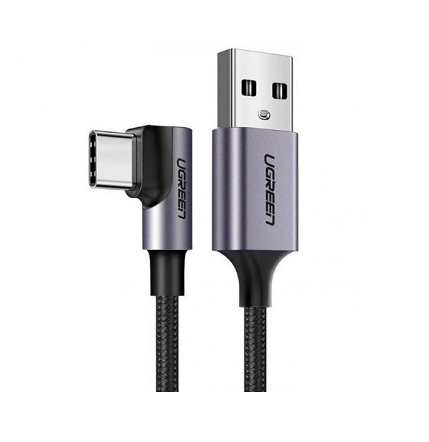 Kabl USB2.0 A muški-USB C muški ugaoni 1.0m