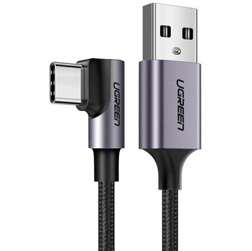 Kabl USB2.0 A muški-USB C muški ugaoni 2.0m