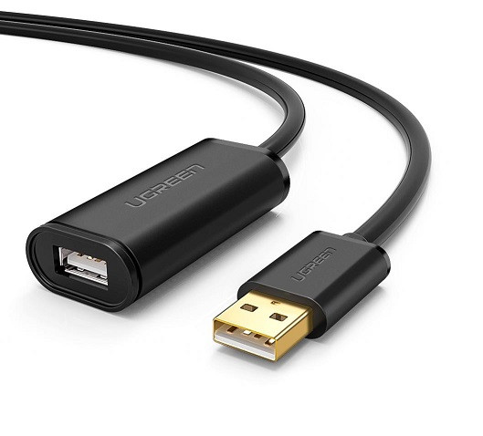 Kabl USB2.0 A muški-USB2.0 A ženski sa pojačivačem 5m