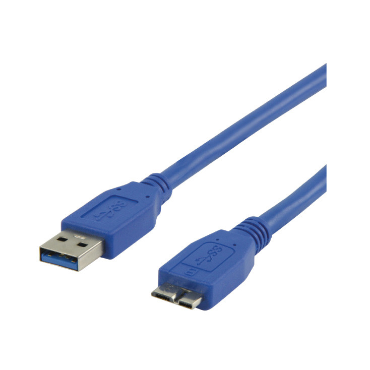 Kabl USB3.0 A muški-USB3.0 mikro B muški 0.5m