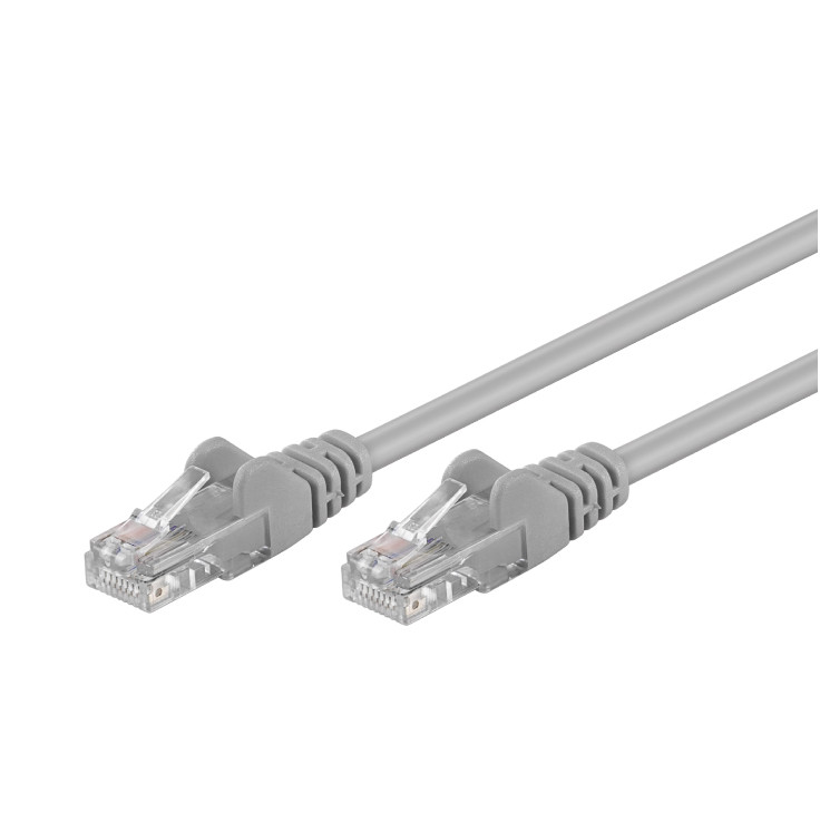 UTP kabl CAT5E 1.0m sivi