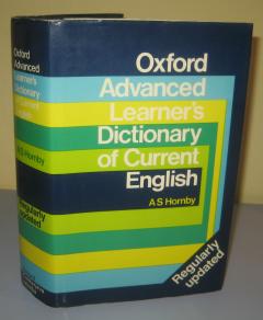 OXFORD ADVANCED LEARNERS DICTIONARY OF CURRENT ENGLISH