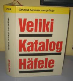 Veliki katalog Hafele , tehnika okivanja nameštaja