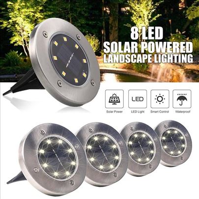 Solarne Disk Lampe nove led za Bastu Terasu Saksij