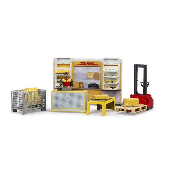 Bruder set sa figurama DHL šop paketi