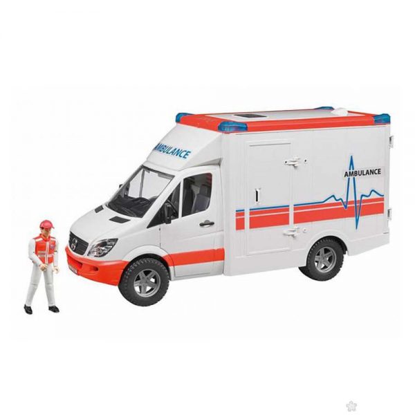 Igračka kamion MB Sprinter Ambulance sa figurom Bruder