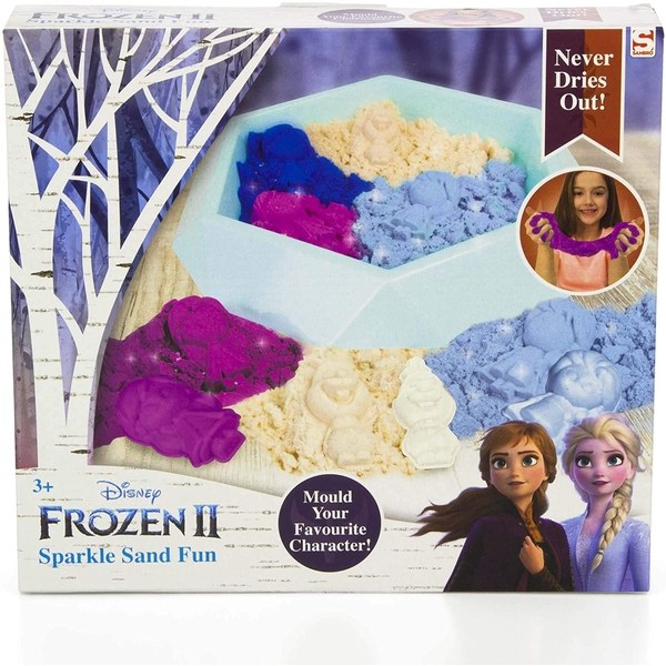 Pesak Frozen, 4 boje i modlice