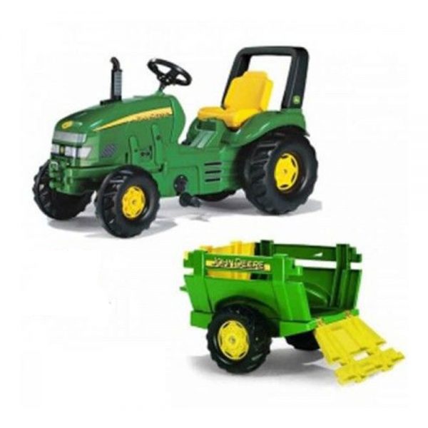 Rolly Toys Traktor Xtrac JD sa prikolicom