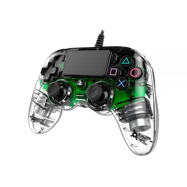 Nacon PS4 Wired Illuminated Compact Controller Green