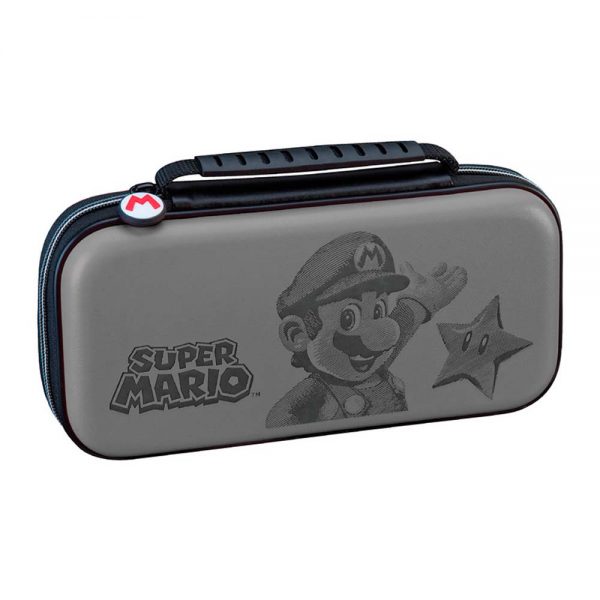 Nintendo Switch Travel Case Mario Grey