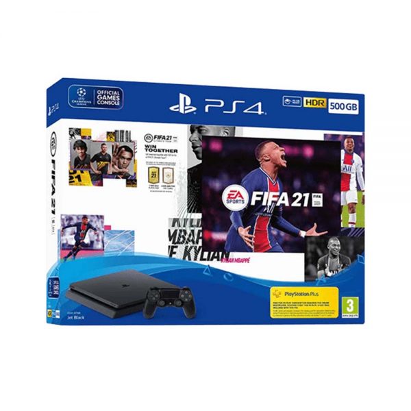 PlayStation PS4 500GB Slim + FIFA 21