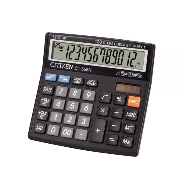 Stoni kalkulator CITIZEN CT-555N, 12 cifara Citizen