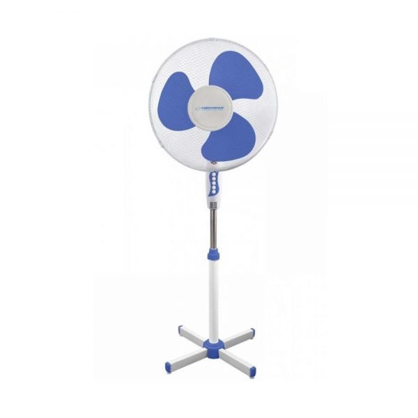 Ventilator ESPERANZA EHF001WB stojeći belo-plavi