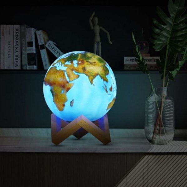 3D lampa zemlja