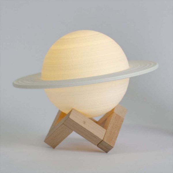 3D Saturn Lampa 10cm