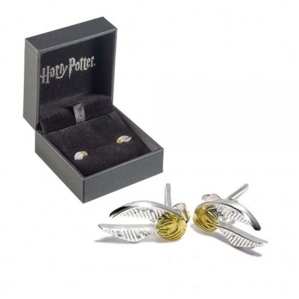 Golden Snitch Minđuše – Sterling Silver