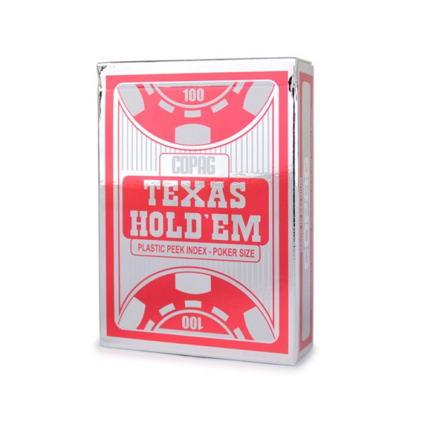 Karte Copaq Texas Hold’em – Crvena