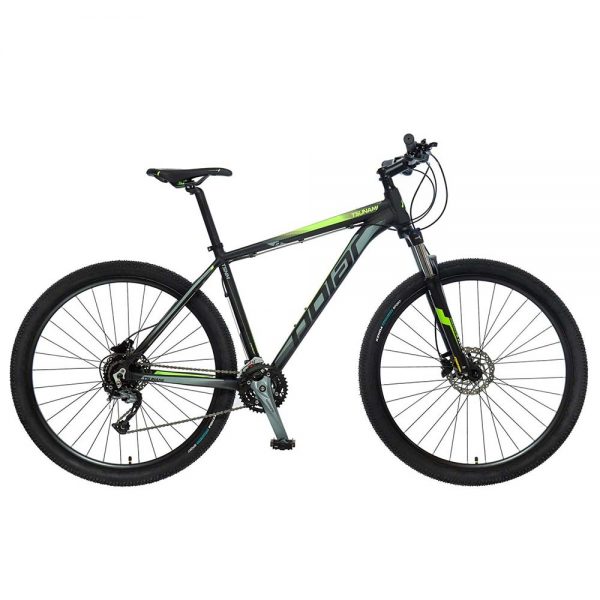 Bicikl Polar Tsunami black-fluo green L 29″