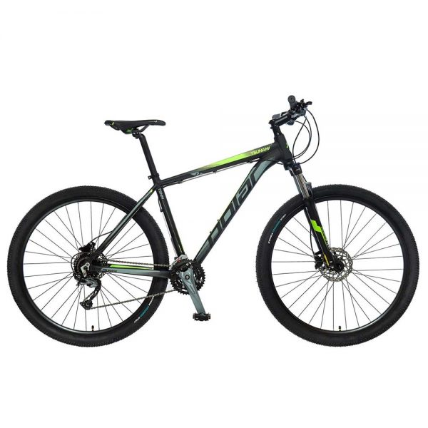 Bicikl Polar Tsunami black-fluo green XL 29″