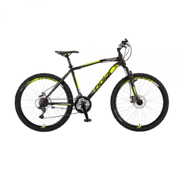 Bicikl Polar Wizard 2.0 black-fluo yellow XL 26″