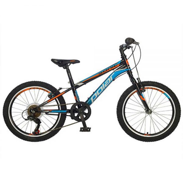 Bicikl za decu MTB Polar Sonic V-Brake black-blue 20″