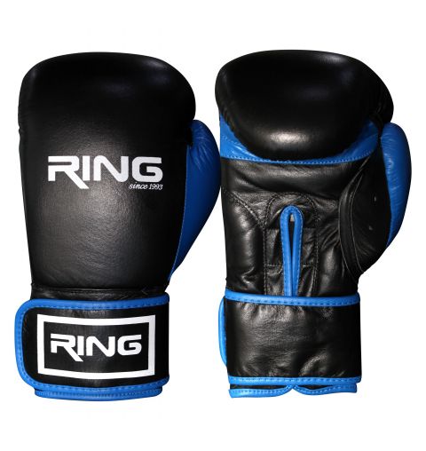 RING rukavice za boks 10 OZ kozne – RS 3211-10 blue