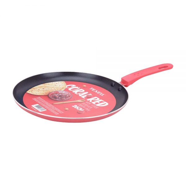 Tiganj za palačinke Texell Coral Red 26 cm TPCR-P26