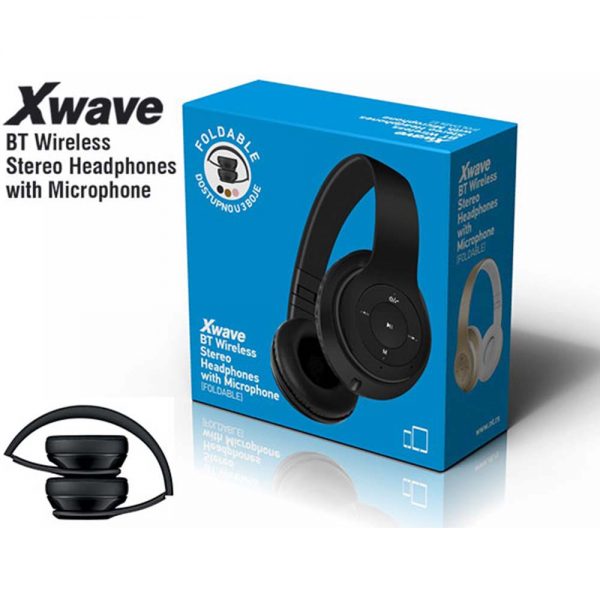 Bluetooth slušalice Xwave MX350 crne