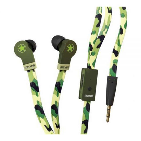 MAXELL slušalice flat wire “CAMO”