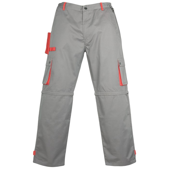 PANTALONE KLASIČNE CLASSIC PLUS SIVO/CRVENE