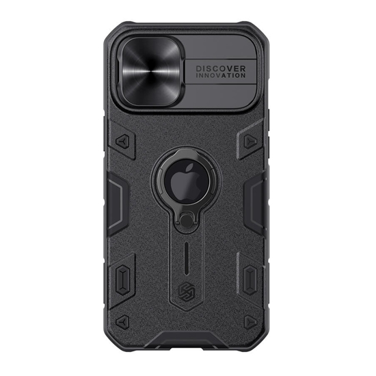 Futrola Nillkin Cam Shield Armor za Iphone 12 Pro Max (6.7) crna