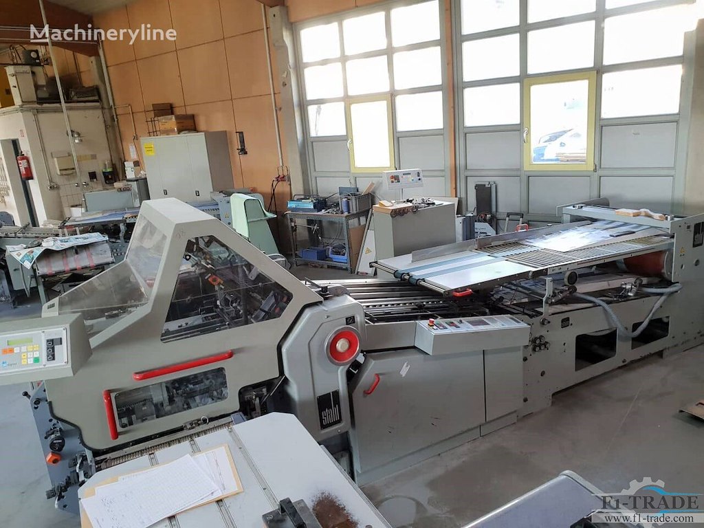 Heidelberg Folding Machine - 16 Pages Cross Fold Heidelberg Stahlfolder KD savijacica papira