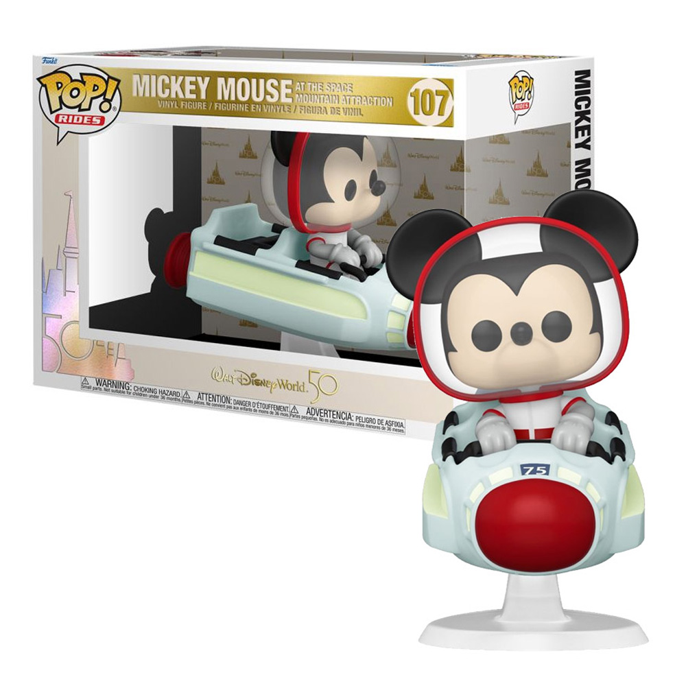 Funko Pop Rides Super Deluxe: Disney - Space Mountain W/ Mickey Mouse