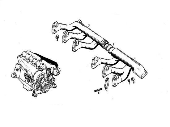 Deutz kolektor za bagera