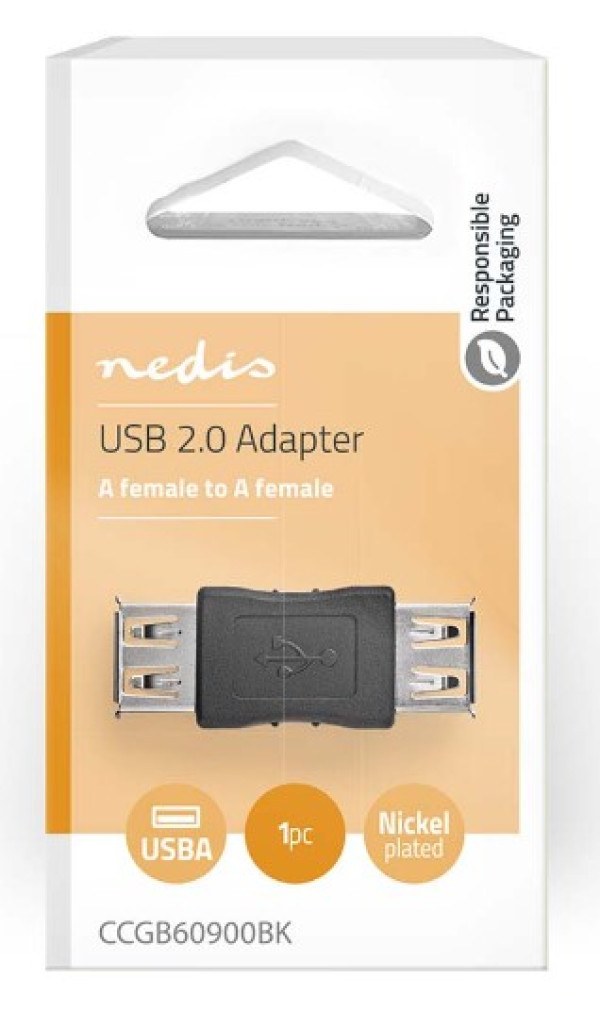 CCGB60900BK Zensko--Zenski USB-A Adapter