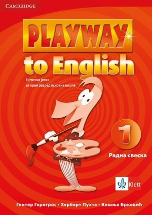 Playway to English 1, radna sveska iz engleskog jezika za 1. razred osnovne škole Klett