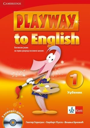 Playway to English 1, udžbenik iz engleskog jezika za 1. razred osnovne škole (QR) Klett