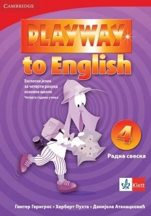 Playway to English 4, radna sveska za 4. razred osnovne škole Klett